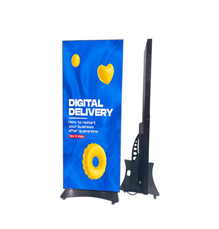 YES TECH Single-sided Free Standing LED Poster