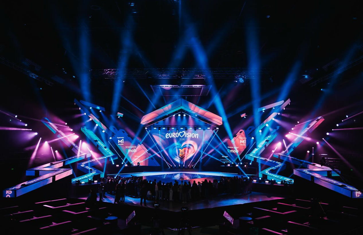 YES TECH LED Display Supports the Eurovision Song Contest