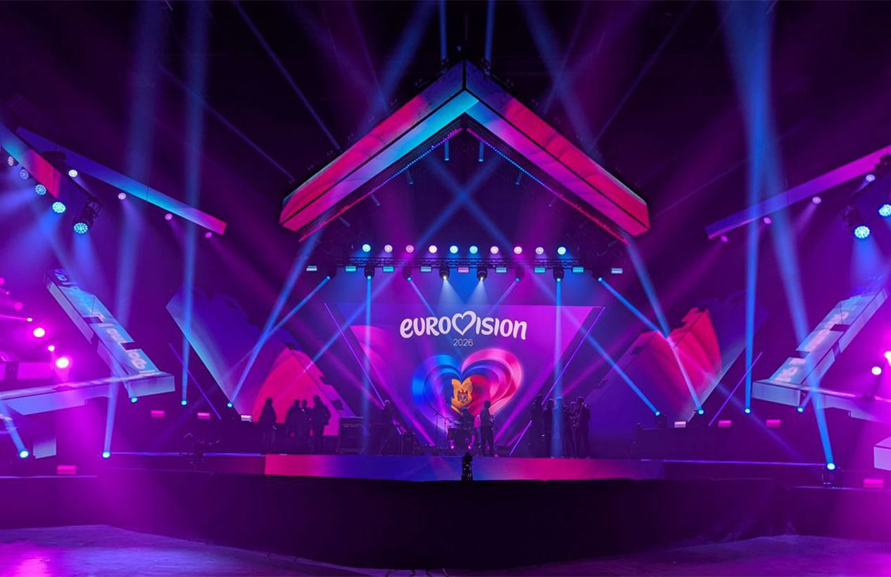 YES TECH LED Display Supports the Eurovision Song Contest